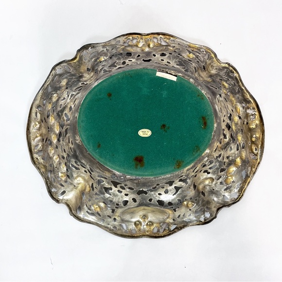 Godinger | Dining | Vintage Silver Plate Fruit Bowl Godinger Silver Art ...